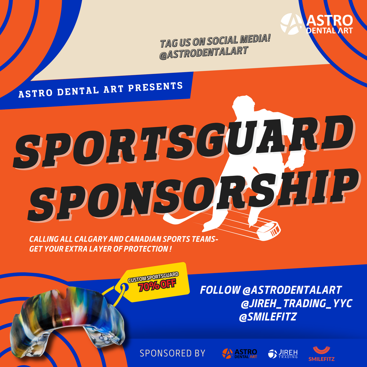 Sportsguard Sponsorship Program — Jireh Trading Run by Astro Dental Art